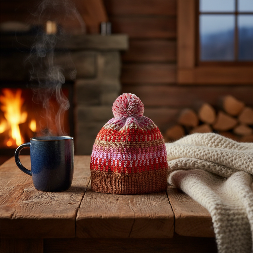 Nordic Crochet Hat Pattern (PDF Download) – Quiet Art